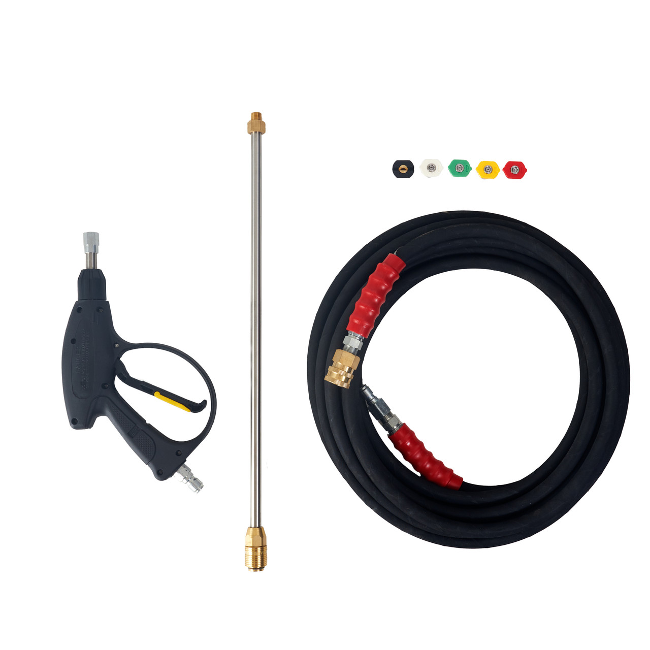 Canpump Wall-Mount Pressure Washer: 4 hp Nicolini Motor 240 V, Total ...