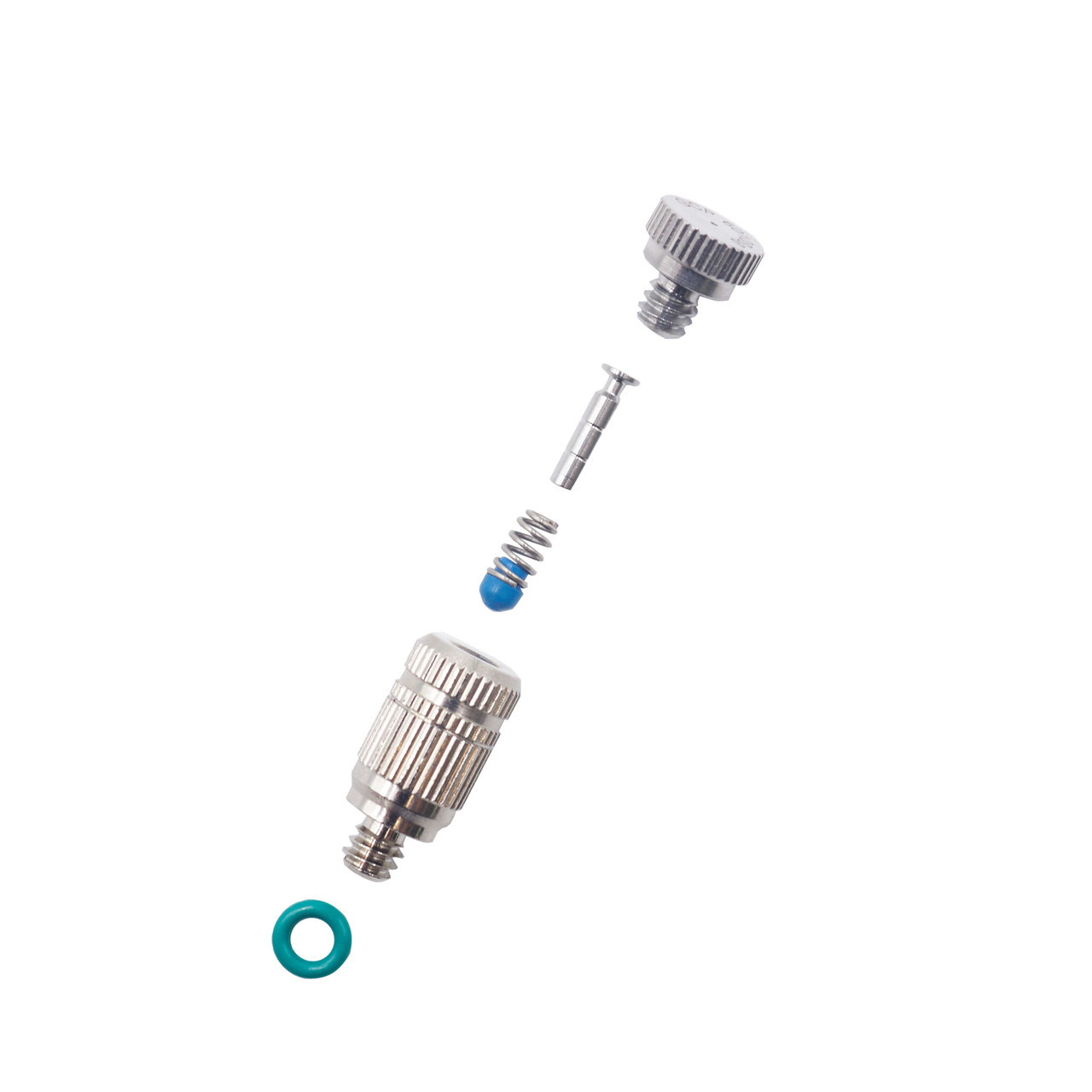 Stainless-Steel Misting Nozzles - 10/24 Thread, Anti-Drip