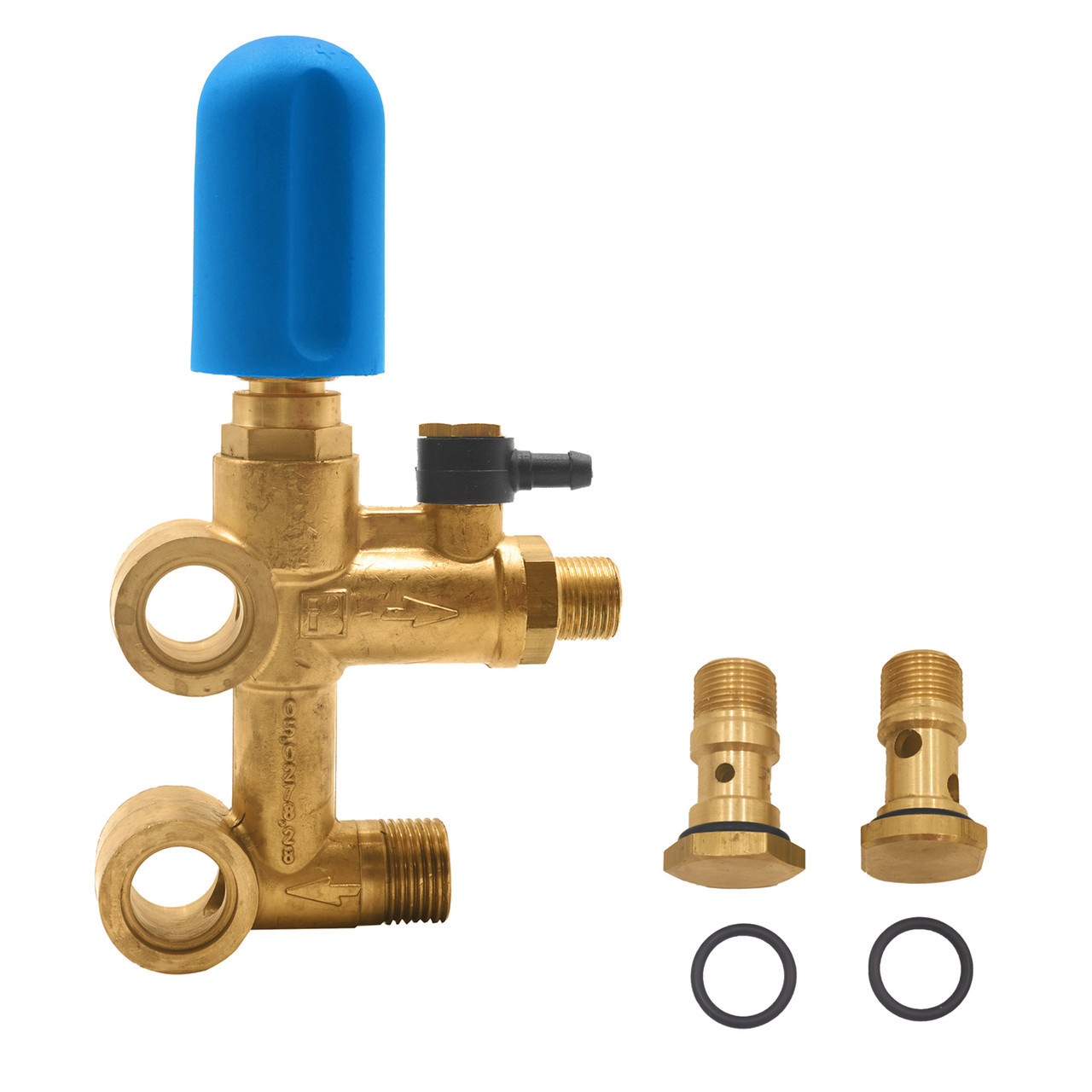 Bertolini APR.I 30: 3000 psi @ 5.5 US gpm Unloader Valve w/ Fixed Injector