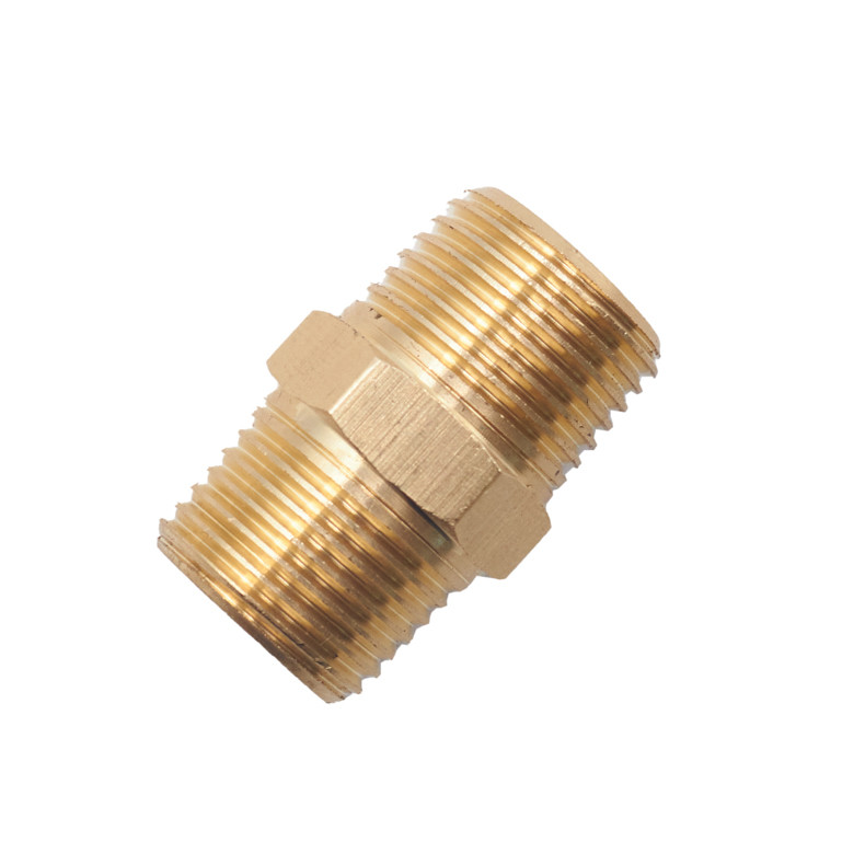 1/2-in Male NPT Brass Coupling