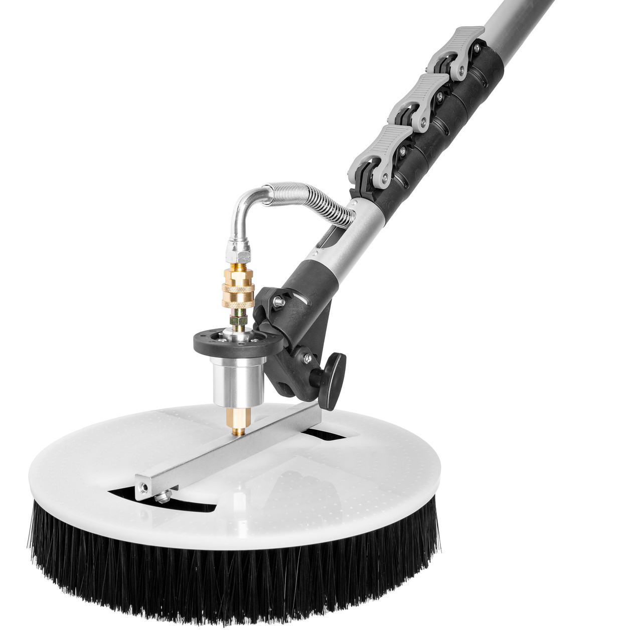 Canpump Rotating Brush Telescoping Wand Kit, Extends to 18 ft