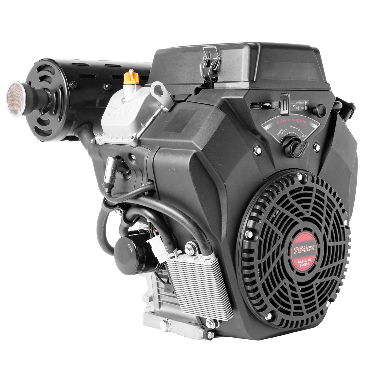 Loncin LC2V80FD: 24 hp Engine w/ Horizontal Crankshaft