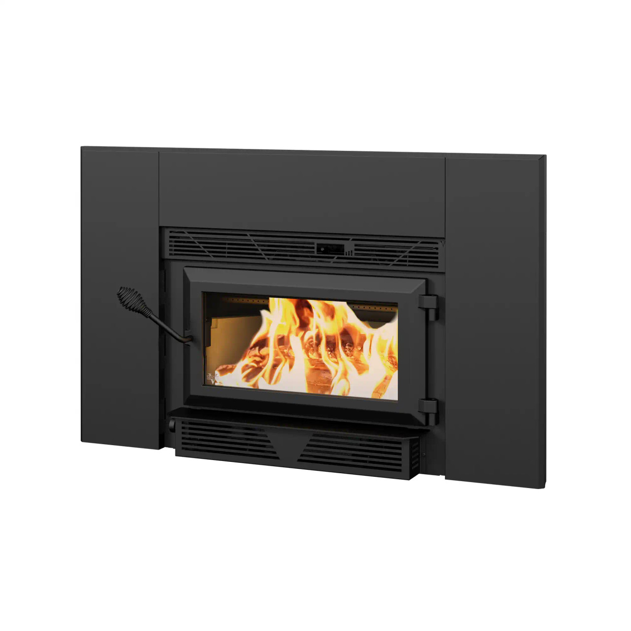 Ventis HEI90 Small Wood Fireplace Insert with Blower Kit - VB00024