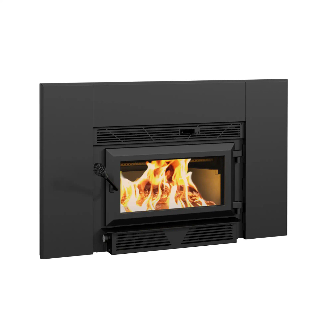 Ventis HEI90 Small Wood Fireplace Insert with Blower Kit - VB00024