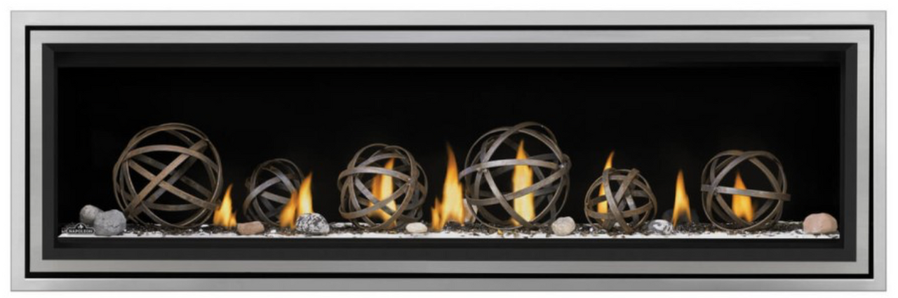 Napoleon Vector 62" Direct Vent Linear Gas Fireplace - LV62N