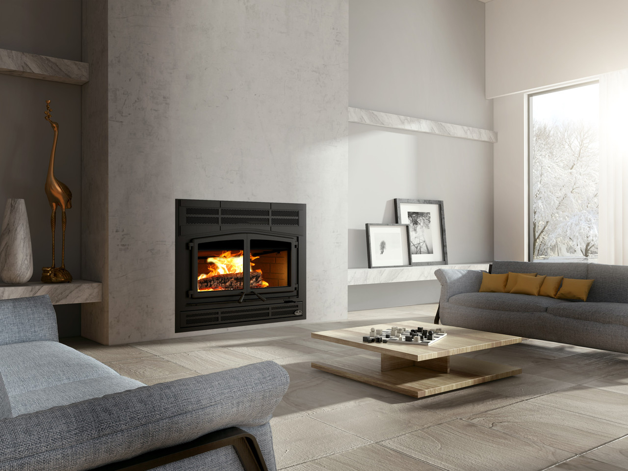 Osburn Horizon Extra Large Wood-Burning Fireplace - OB04010