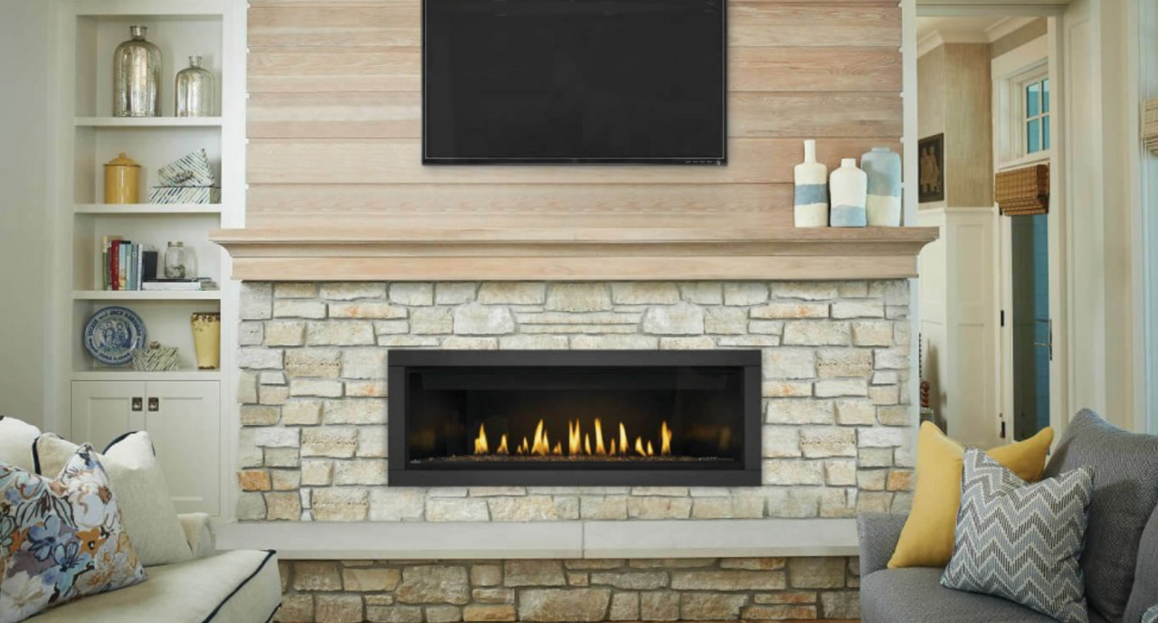 Napoleon Ascent Linear 56" Direct Vent Fireplace - BL56NTE