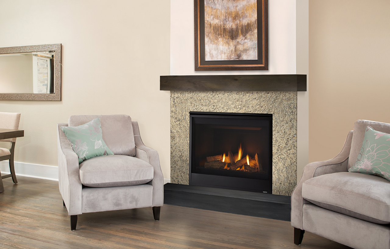 Majestic Quartz 36" DV Gas Fireplace w/ IFT - QUARTZ36IFTN