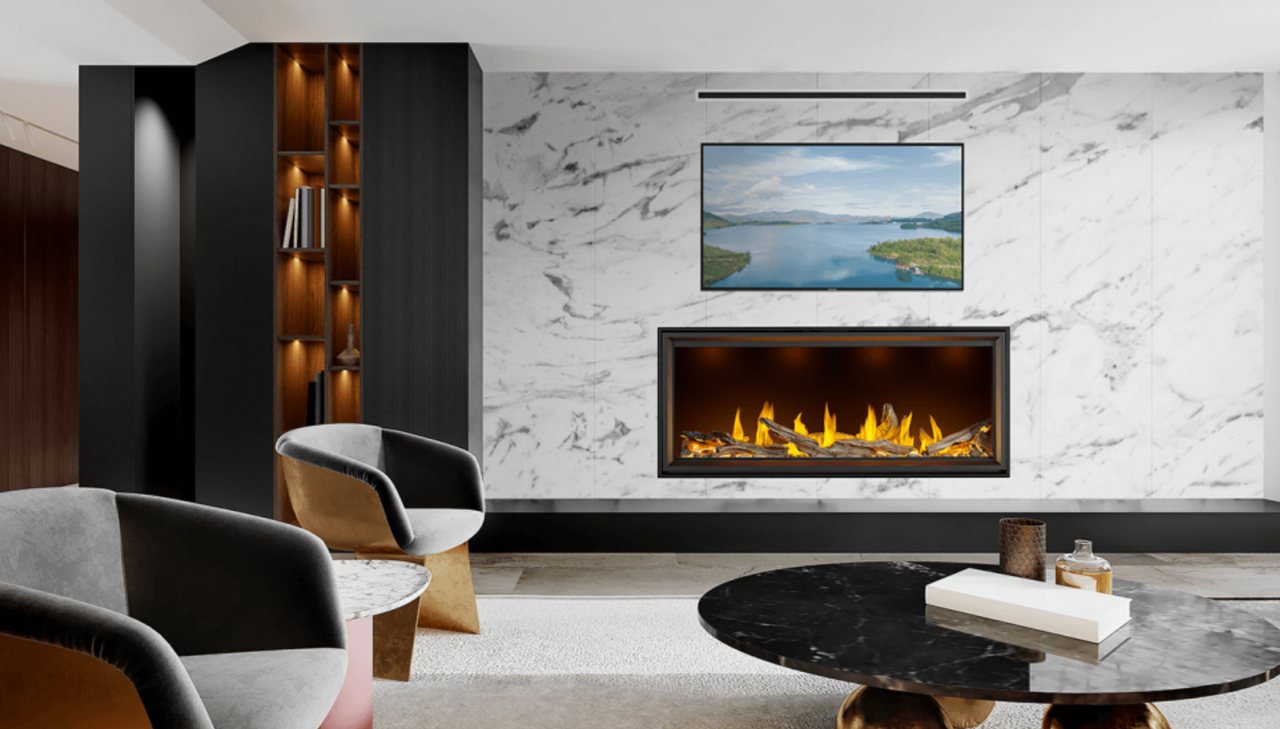 Napoleon Vector Tall 62" Linear Direct Vent Gas Fireplace - TLV62N