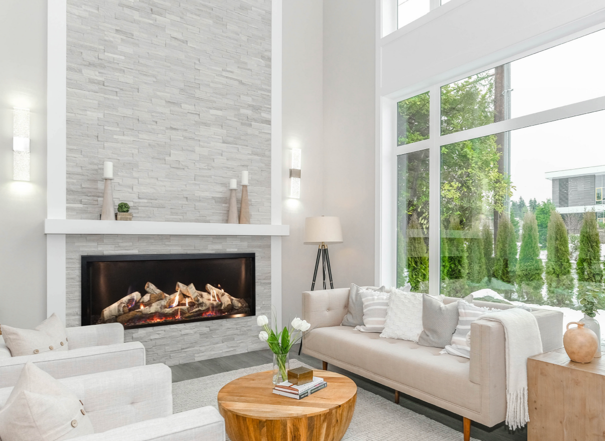 Empire McKinnley/Maverick 60" Linear Direct Vent Gas Fireplace ...
