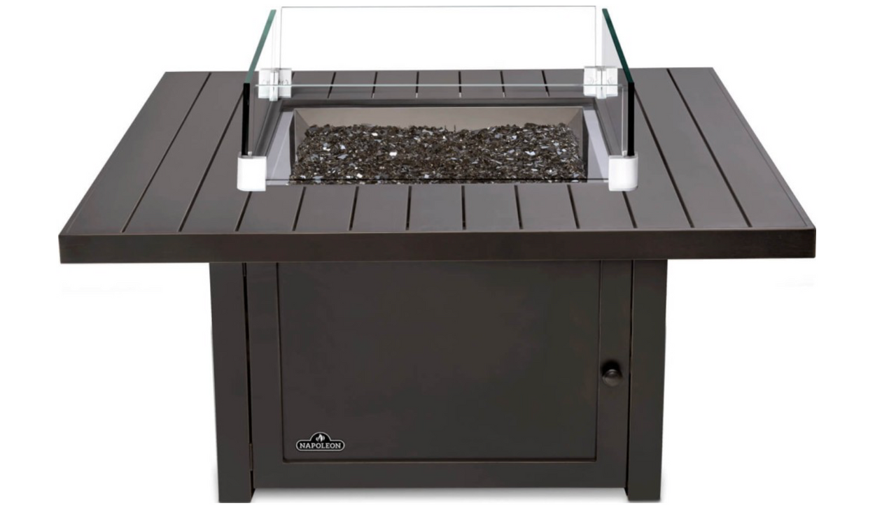 Napoleon St. Tropez Square Patioflame Fire Table, LP -STTR2-BZ