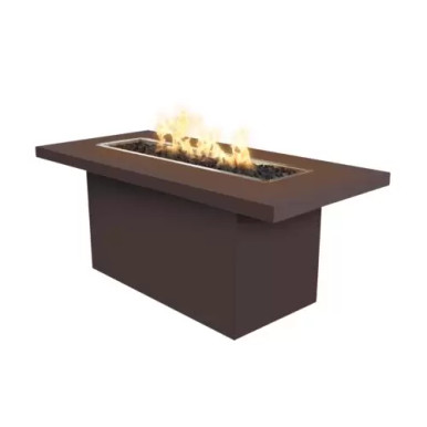 The Outdoor Plus Bella 72" Linear Fire Table, Powder Coated - OPT ...