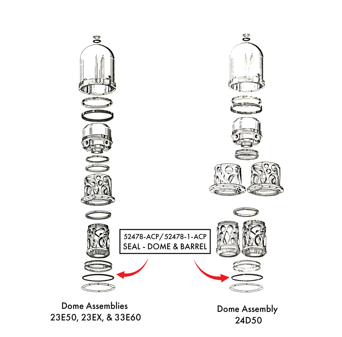52478-ACP PMA Approved - Seal - Dome and Barrel