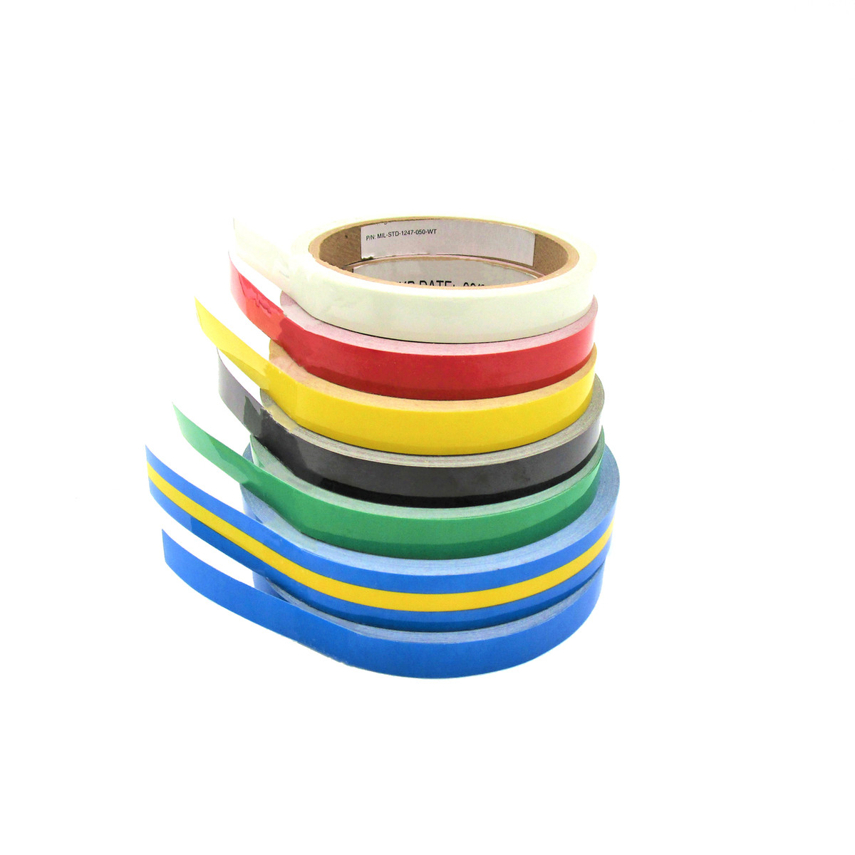 Mil-Spec Aerospace Line Marking Tape MIL-STD-1247