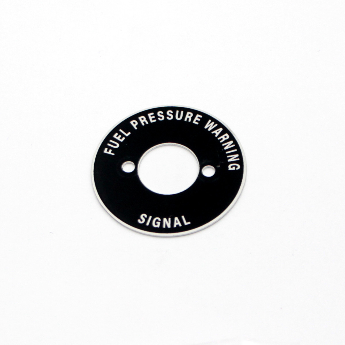 63-66102 BT-13 Plate - Fuel Pressure Warning Name Placard - AirCorps Depot