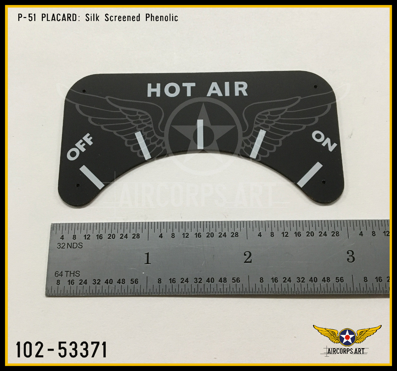 AirCorps Art - Placards & Markings | AirCorps Depot