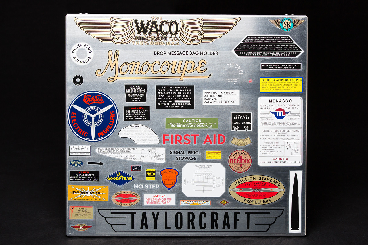 Custom Placards - AirCorps Depot