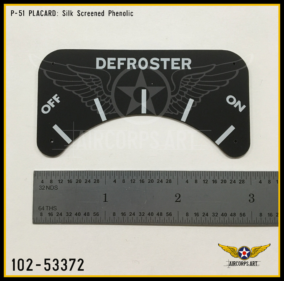 AirCorps Art - Placards & Markings | AirCorps Depot