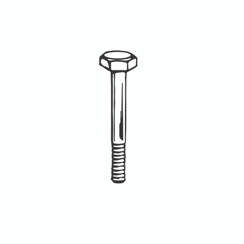 AN3-43A Bolt - Aircraft - Steel - Undrilled
