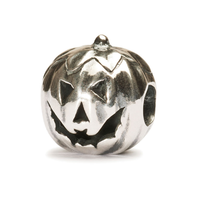 Pumpkin Sterling Silver Holiday Trollbeads.
