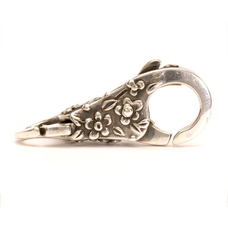Lace Lock, Sterling Silver Trollbeads Clasp.