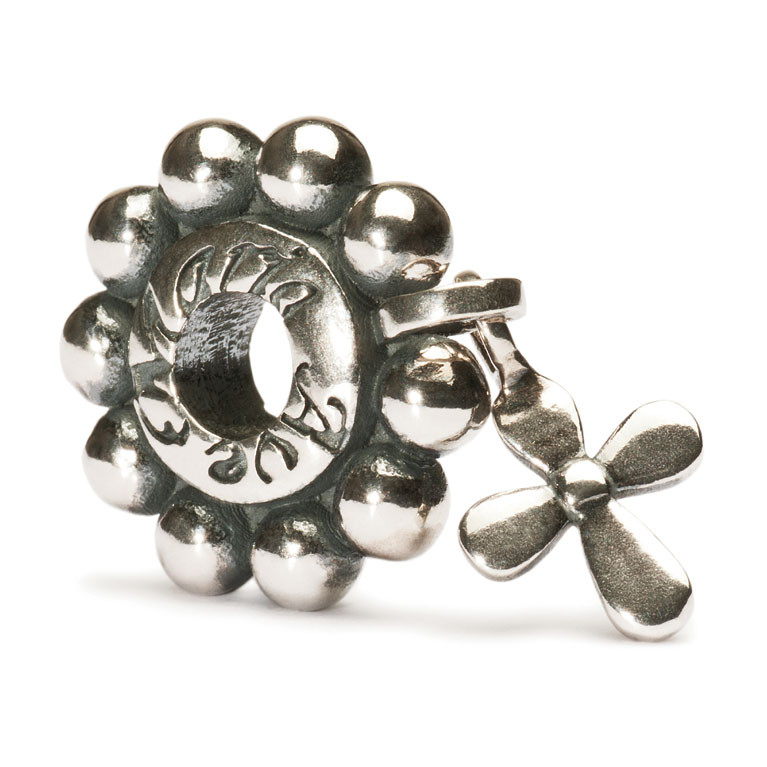 Rosary Sterling Silver Trollbeads With A Cross.