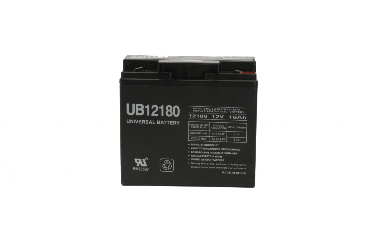 12V 18Ah Universal Battery UB12180 Terminal F2 - 40648 ...