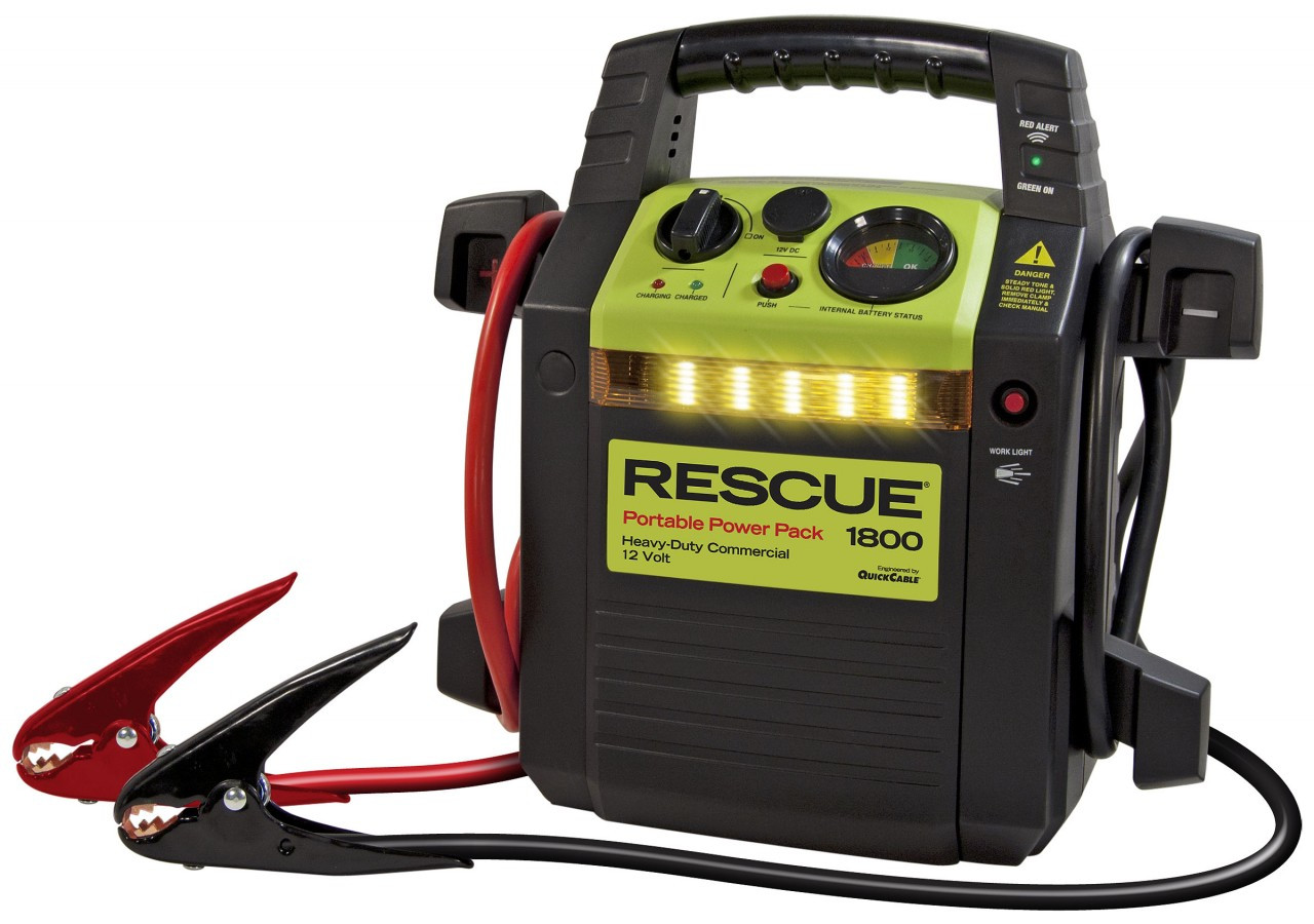 Rescue 1800 12V Dual Battery Jump Pack - 604053-001 | batteryspecialist.ca