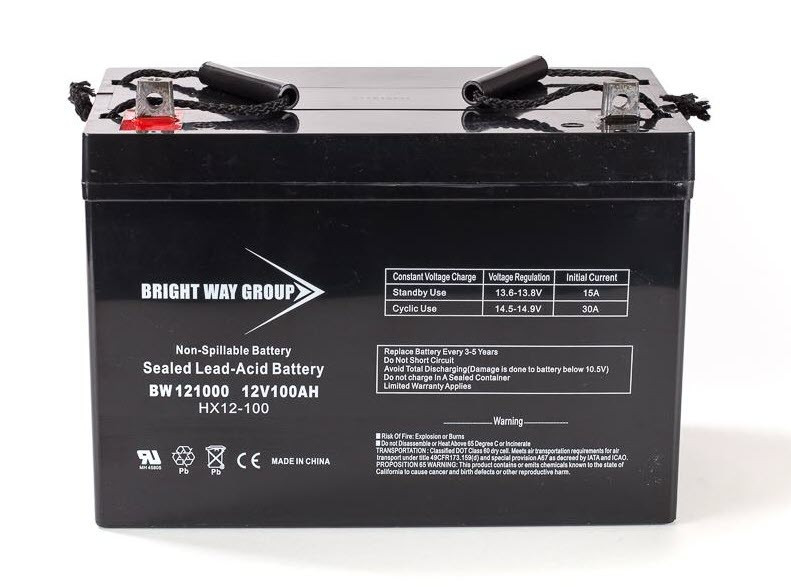 UB121000 - 12V 100Ah AGM Battery - 45978 | batteryspecialist.ca