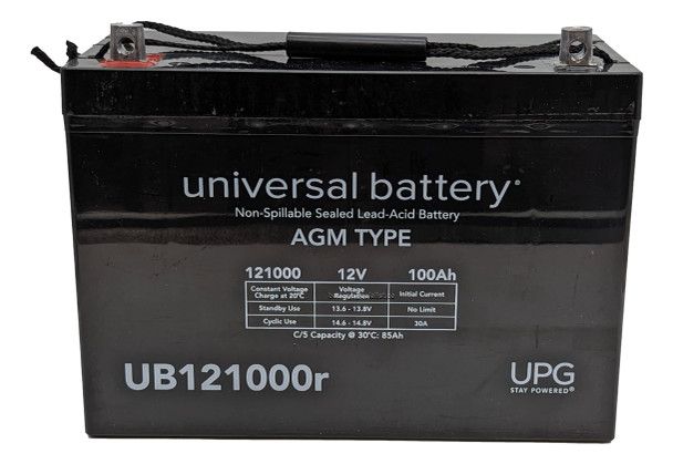 UB121000 - 12V 100Ah AGM Battery - 45978 | batteryspecialist.ca