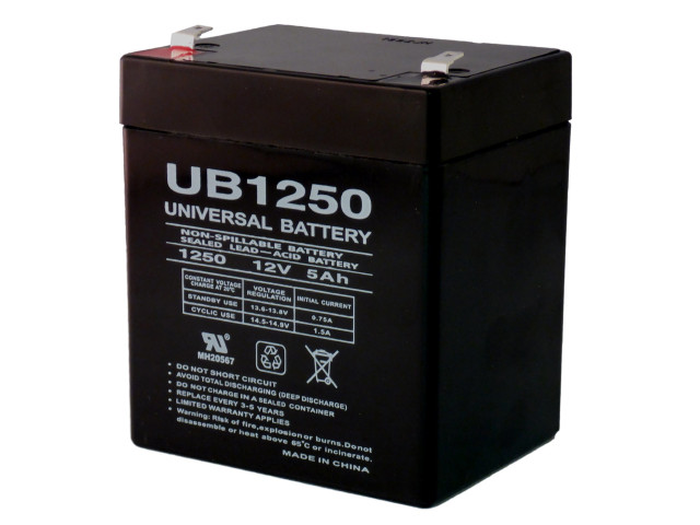 Kung Long WP5-12 12V 5Ah UPS Battery | batteryspecialist.ca