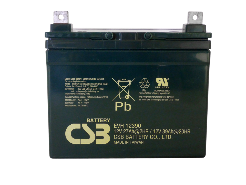 EVH12390 - 12V 39Ah CSB Battery | batteryspecialist.ca
