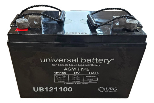 UB121100 - 12V 110Ah AGM Battery - FL1 Terminal - 45824 ...