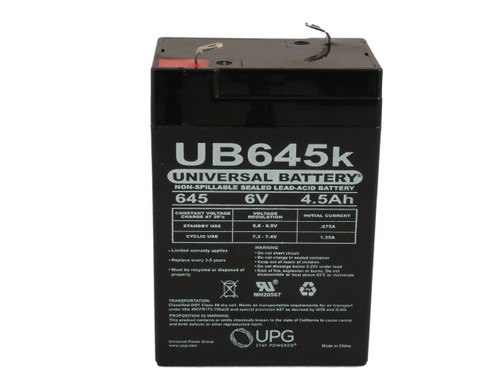 Exide Q6 6V 4.5Ah Emergency Light Battery | batteryspecialist.ca
