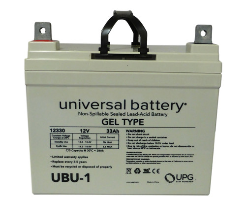 Fortress 2000 Scooter Battery - U1 Gel Type - 12V 35Ah - UB12350 ...
