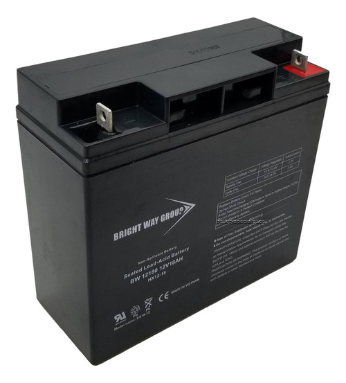 BW12180 - 12 Volts 18Ah -Terminal Nut & Bolt - SLA/AGM Battery ...