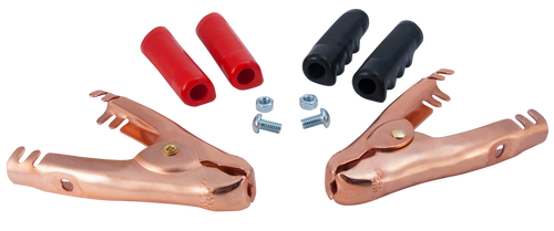 Booster Clamp - 900 Amp Solid Copper - Parrot Clamp - Pair - Black ...