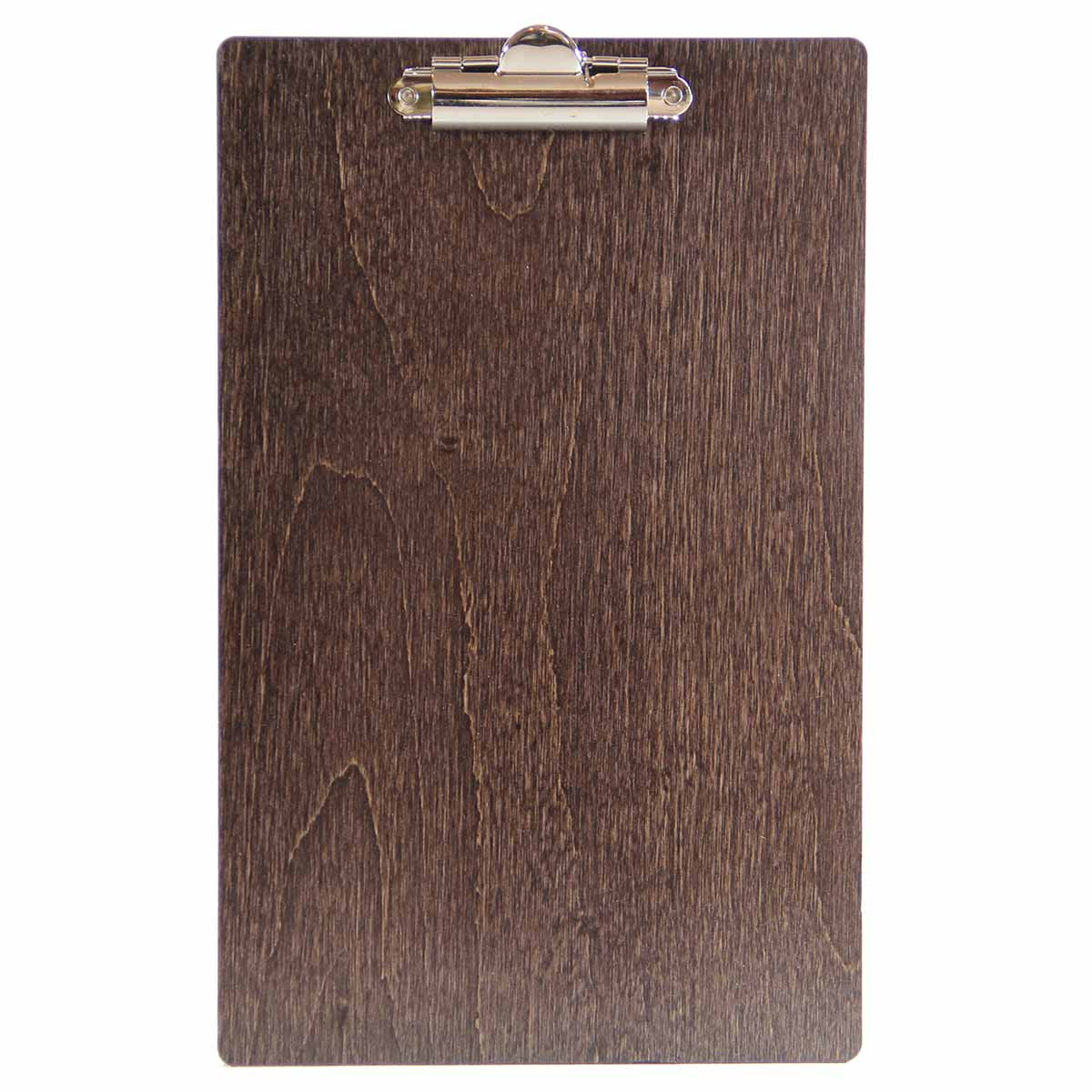 Baltic Birch Wood Menu Clipboard 8.5 x 11