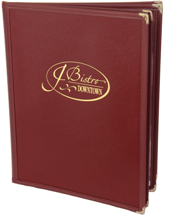 Sewn Menu Covers