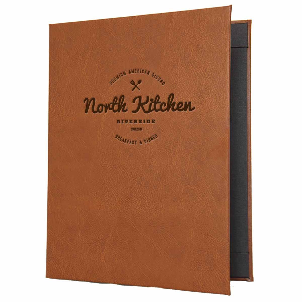 Bordeaux One View Menu Cover 8.5 x 11