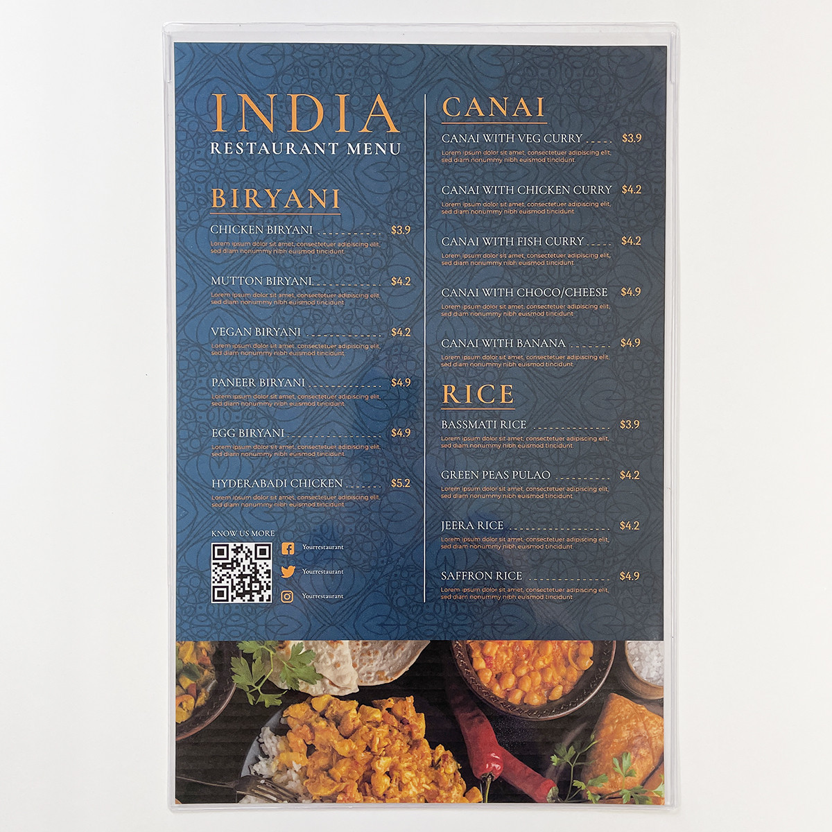 All Clear One Panel Two View Menu Covers