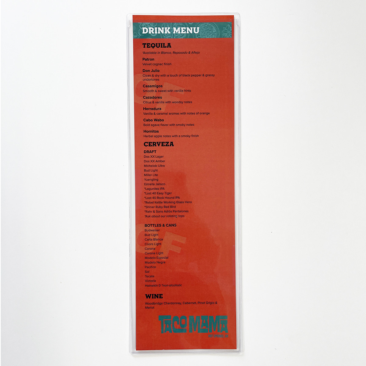 All Clear One Panel Two View Menu Covers