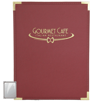 Sewn Rigid Menu Covers