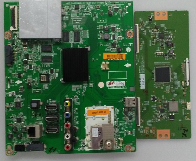 LG EBT63979803 Main Board / 6871L-3908A (6870C-0547A) T-Con Board for ...
