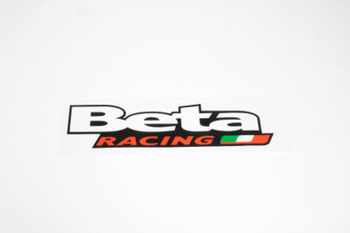 Beta Racing Heat Transfer Logo, 8 Inch. - Beta USA