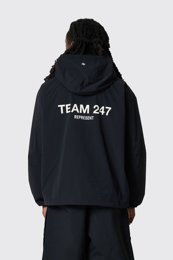 REPRESENT Team 247 Track Jacket 247M100105 1 Jet Black - Calico Club