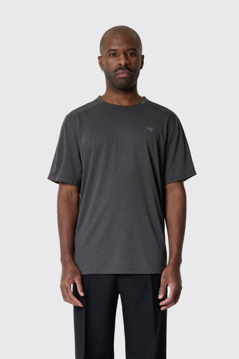 Arc'teryx Cormac Crew SS M Black Heather - Calico Club