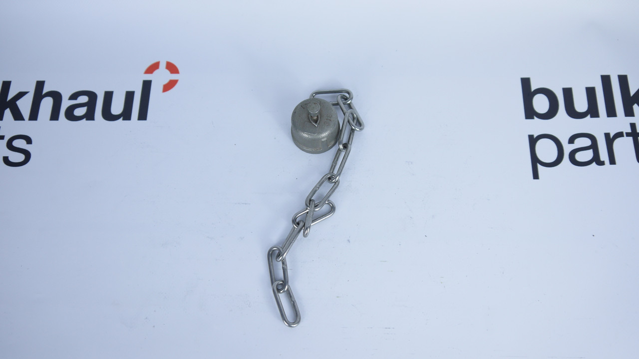 Fort Vale Threaded Blank Drip Caps with Chains and PTFE Washers