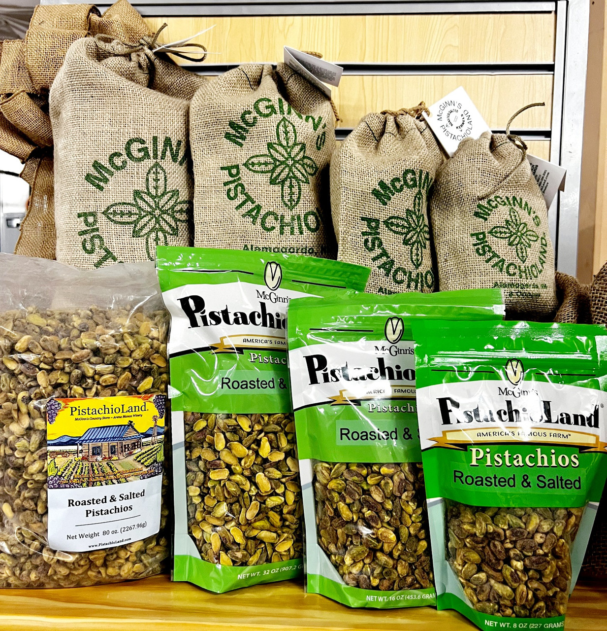 Roasted & Salted Nutmeats - PistachioLand: Home of the World's Largest ...