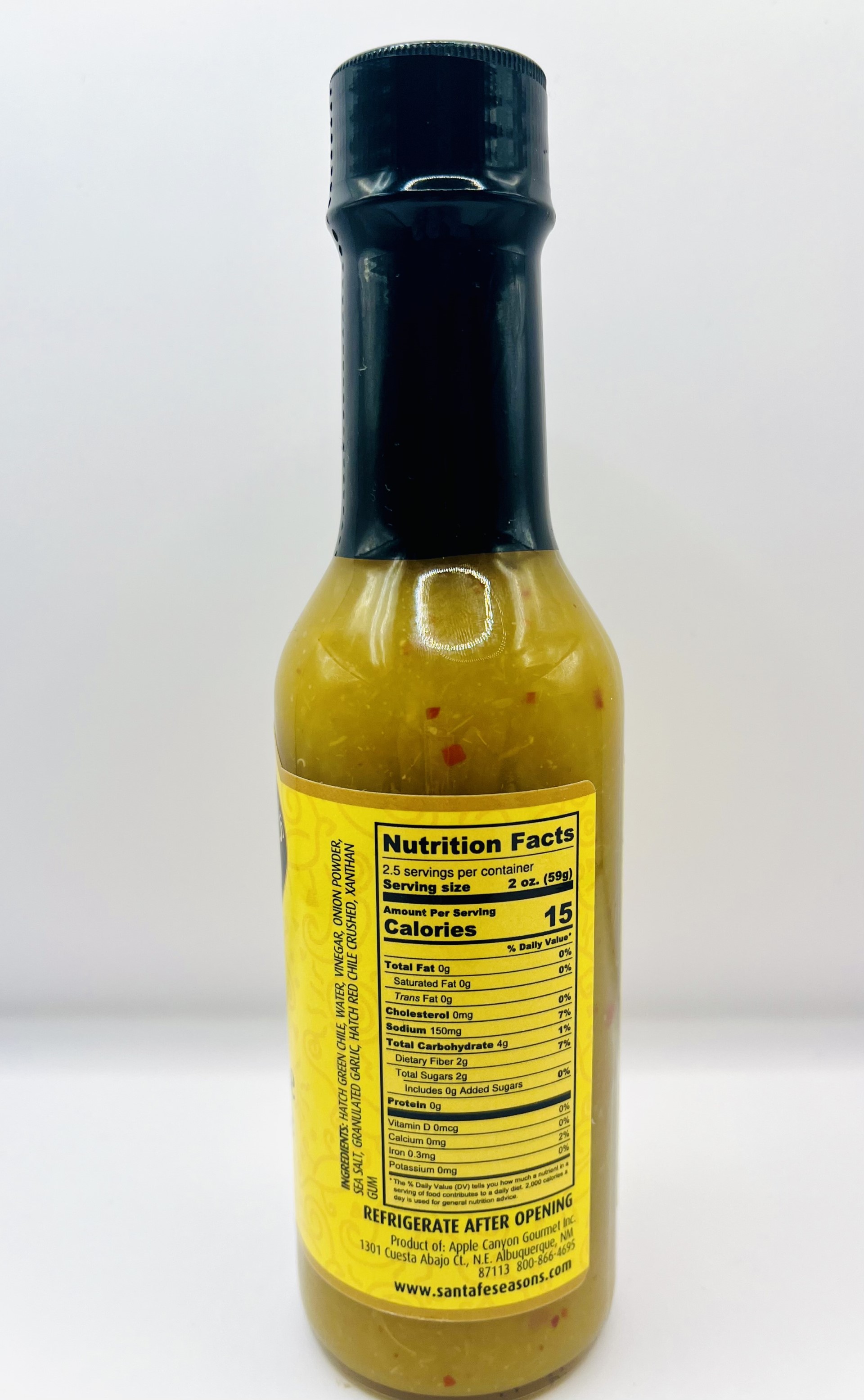 Hatch Green Chile Hot Sauce - Santa Fe Seasons - PistachioLand: Home of ...
